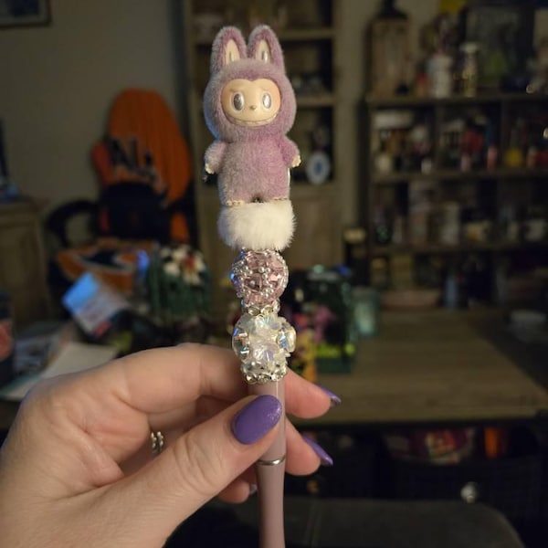 Skull Panda Pen | Acrylic Pen | Delatreasures | Anime Pen | Anime ...