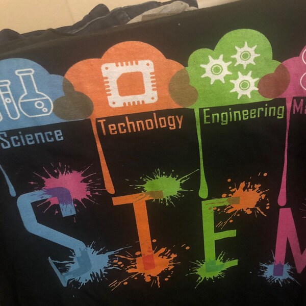 STEM T-shirt for Men: Science Technology Engineering Math T-shirt ...