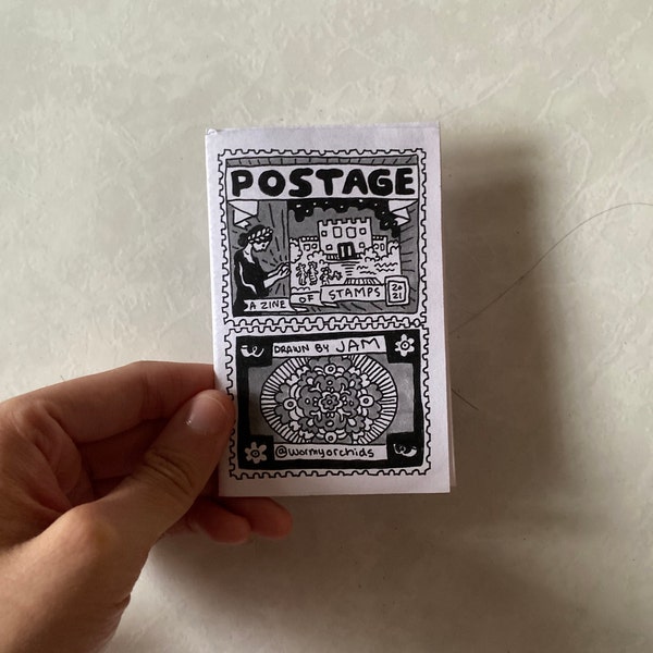 POSTAGE: A Stamp Zine - Etsy