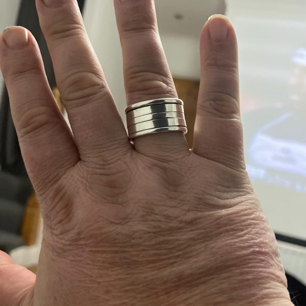 Lucifer Morningstar Rings | 925 Sterling Silver | Rectangle Shape ...