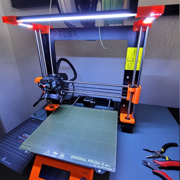 Prusa 3D Printer LED Light Bar, Super Bright With Power Supply - Etsy