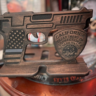 Docking Station Men With Gun Display Tactical Fathers Day Gift - Etsy