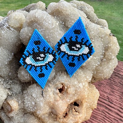 Native Inspired Bead Loom Pattern Bear Paw Loom Bracelet Pattern - Etsy