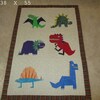 Dinosaur Paper Pieced Quilt in PDF - Etsy Canada