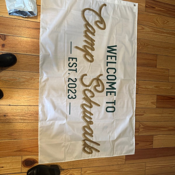 Retro “camp Bach” Flag for Camp-themed Bachelorette Party - Etsy