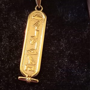 Sumerian Cuneiform Name Necklace, Anunnaki Pendant, Ancient Sumerian ...