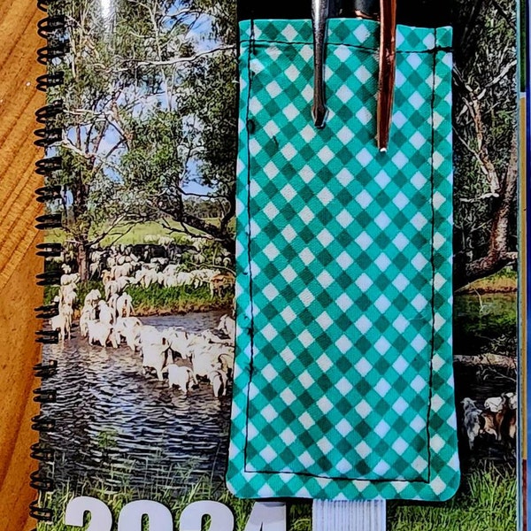 Pen or Pencil Holder Bookmark Sewing Pattern & VIDEO Tutorial | Back to ...