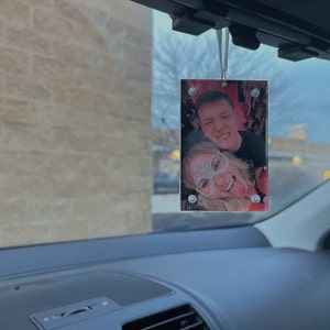 Car Photo Frame Holder, Personalized Picture Frame for Your Car's Sun ...