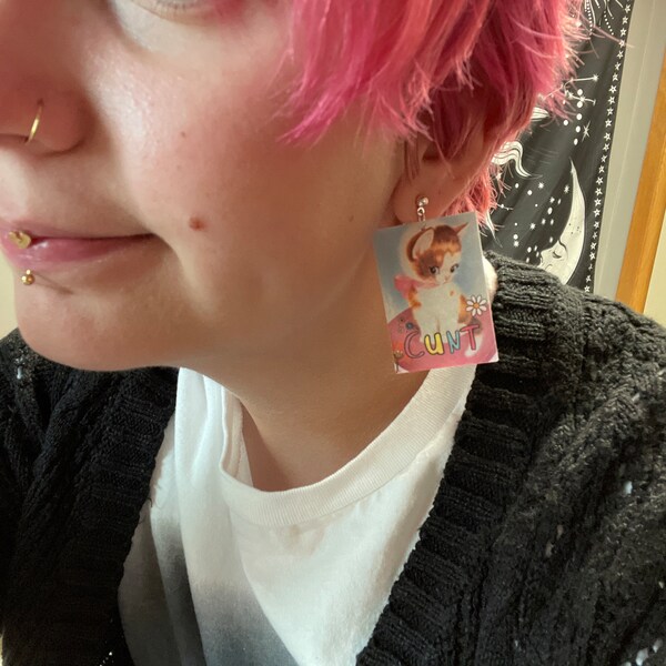 Gojo Satoru & Geto Suguru Earrings, JJK Inspired Jewelry, Jujutsu ...