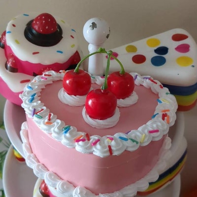 Vintage Style Fake Cake Jewelry Box, Coquette Jewelry Box, Maximalist ...