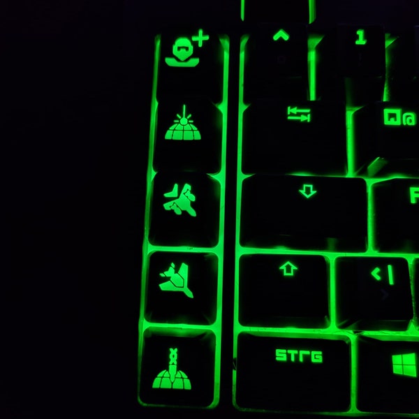 Helldivers 2 Keycap Set, Backlit (4) - Etsy UK