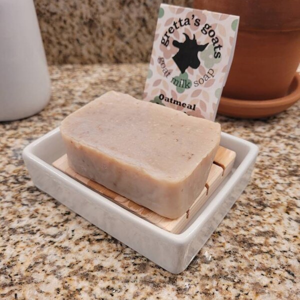 Vanilla Goat Milk Soap From Handmilked Goats That Graze Organically ...