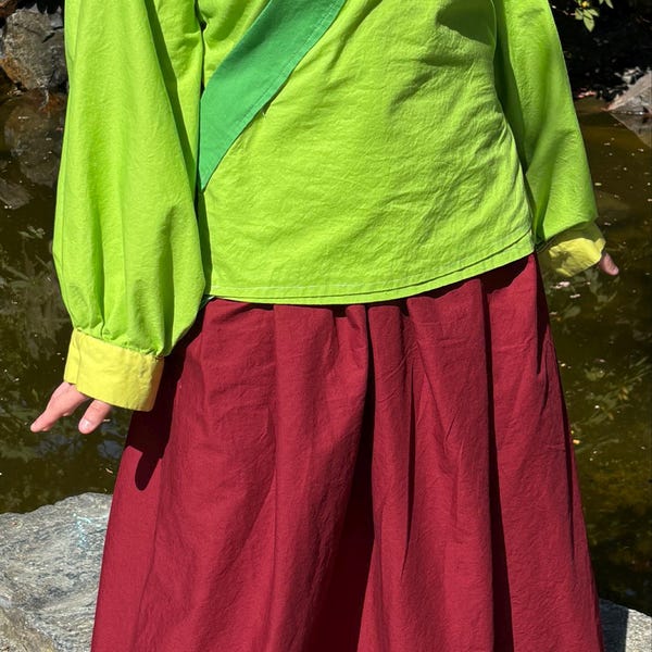 Aoqun Pattern (hanfu Daily Dress) Large/#40 (PDF + Sewing Instructions ...