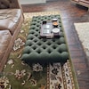 Bench Puff Furniture Upholstered Handmade Chesterfield Pouffe - Etsy