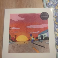 The Simpsons Homer and Marge Sunset Print, Poster Watercolor ...