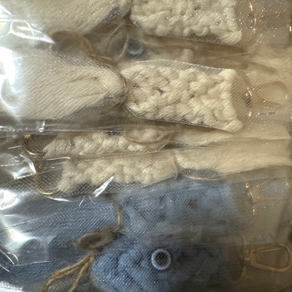 Macrame Key Chain Boho Custom Name Bridal Shower Gift & Guest Favors Name Tag Bridesmaids ...