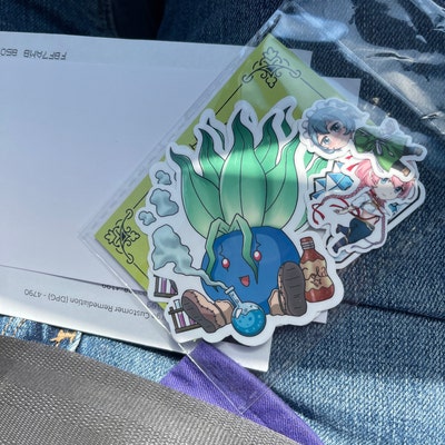 Danmachi Stickers Vol. 1 bell, Ais, Aisha, Syr, Alise, Haruhime, Naaza ...