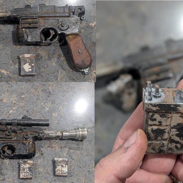 Han Solo Belt Tools and Greeblies 3D Printed Props for Cosplay ...