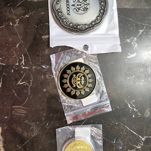 250 Custom Prop Coins Gold Silver Logo Business Bar Pin Coin Etc. - Etsy