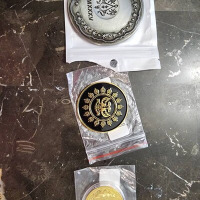 250 Custom Prop Coins Gold Silver Logo Business Bar Pin Coin Etc. - Etsy