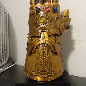 Metal Infinity Gauntlet Thanos Cosplay Infinity Gauntlet Iron Man 1/1 ...