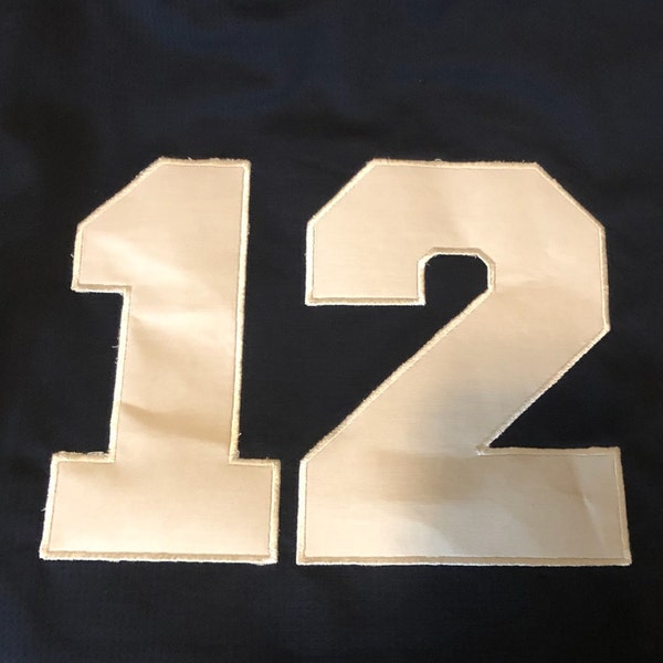 Jumbo College Varsity Applique Numbers Machine Embroidery Design - 5 ...