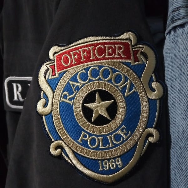Resident Evil RPD Raccoon Police Department Embroidered Patch Uniform ...