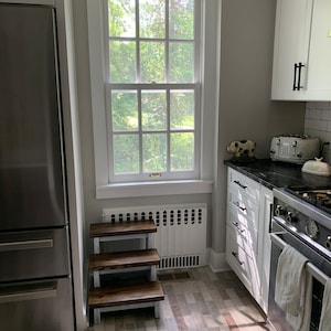 Three Step Stool Extra Large Step Stool - Etsy