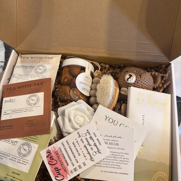 New Parents Gift Box, Expecting Parents New Baby Care Package, Congrats ...