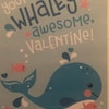 PRINTABLE Valentine Cards Kids Whale Valentines Classroom Valentines ...