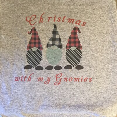 Three Gnome Cut File Eps,png,dxf and Svg File for the Cutting Machines ...