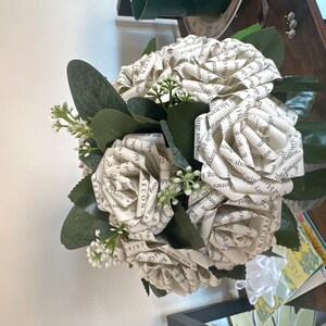 Oh Christmas Tree Book Page Paper Tree Book Art Holiday Decor Book ...