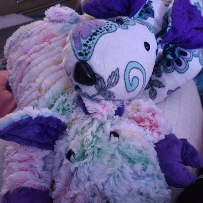 Weighted Sensory Pet Daybreak Cuddle Fabric Bear, Weighted Bear Plush ...