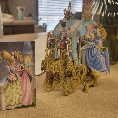 3D Pop up Card: the Puppet Theater 3D027 - Etsy