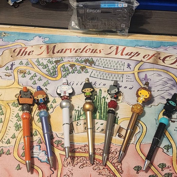 Custom Beaded Butterfly Pen, Butterfly Bead Pen, Bling Pen, Cute Pen ...