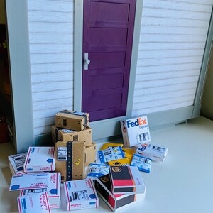 Instant Download USPS Priority Mail Box Miniature DIY - Etsy