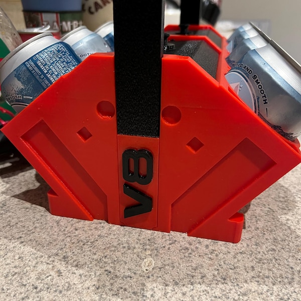 V4/V6/V8 Engine Beer/soft Drink Ice Cooler - Durable ABS Plastic ...