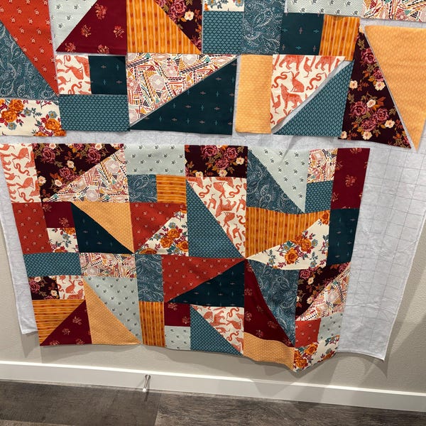 Modern Burst Quilt Block, Digital Pattern, Mdrnburst - Etsy