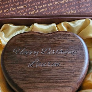 Custom Melody Music Box / Personalized Music Box With a Custom Metal ...