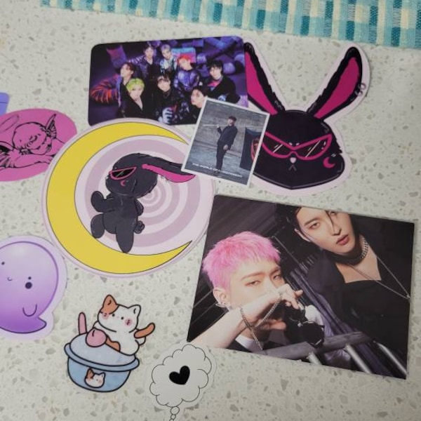 MITO Moon Ateez Sticker | Waterproof Vinyl Sticker, K-pop Ateez Sticker ...
