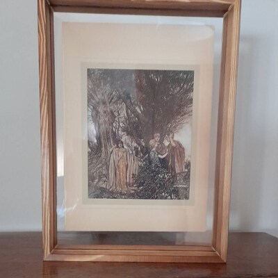 Silver Floating Frame, Double Sided Frame, Glass Frame for Pressed ...