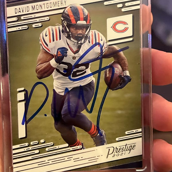 Anthony Davis Signed Autographed 2021 Panini Donruss Basketball Card ...