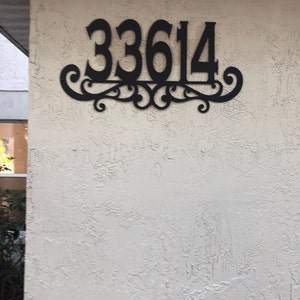 Decorative Custom House Address Sign - Etsy