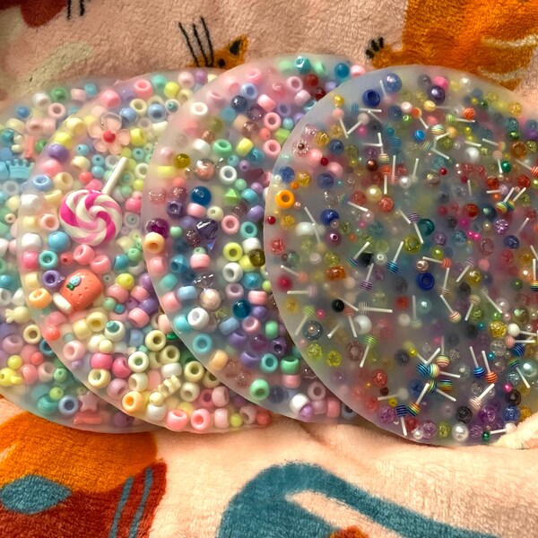 30X REUSABLE Picky Pad Remeltable Picking Pads, XL Pick Pads, Fidget ...