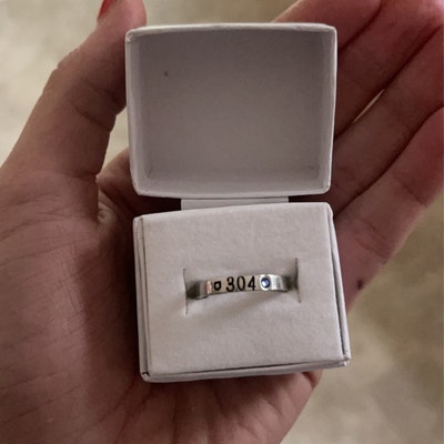 Scripture Ring Bible Verse Ring Cross Ring Faith Ring - Etsy