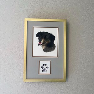 Pet Portrait Custom MULTI Pet Portrait Pet Painting Multi Dog Portrait ...