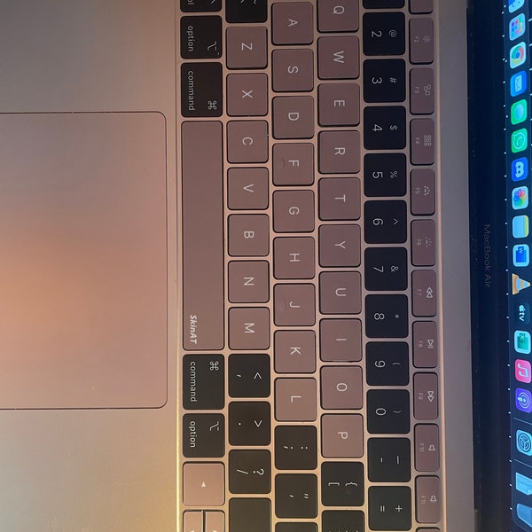 Aged Pink MacBook Keyboard Stickers Keyboard Key's Individual Stickers ...