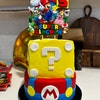 Super Mario Cake Topper, Mario Cake Topper Shaker With LED Lights ...