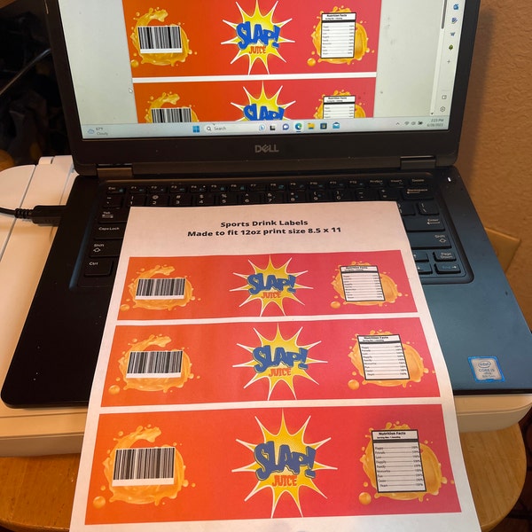 Gamer Slap Juice Labels -printable Labels [INSTANT DOWNLOAD] -gamer ...