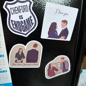 The Rookie Stickers New Chenford Collection season 5 & 6 - Etsy